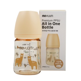 Bình sữa Moyuum 170ml in lạc đà cho trẻ - Kids Plaza