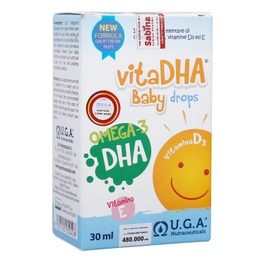 Vita DHA Baby Drops 30ml - bổ sung DHA, D3 cho trẻ sơ sinh và trẻ nhỏ ...