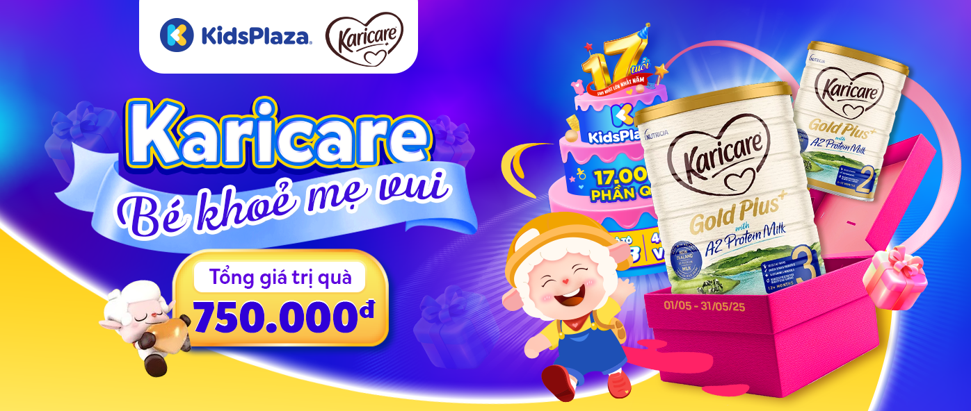 Khuyến mại sữa Karicare T5 - Kids Plaza