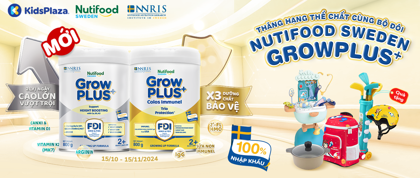 Khuyến mại sữa Nutifood T10 - Kids Plaza