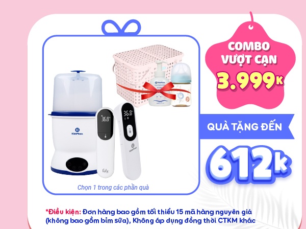 Combo đồ sơ sinh giá tốt - Ring combo nhận quà xịn