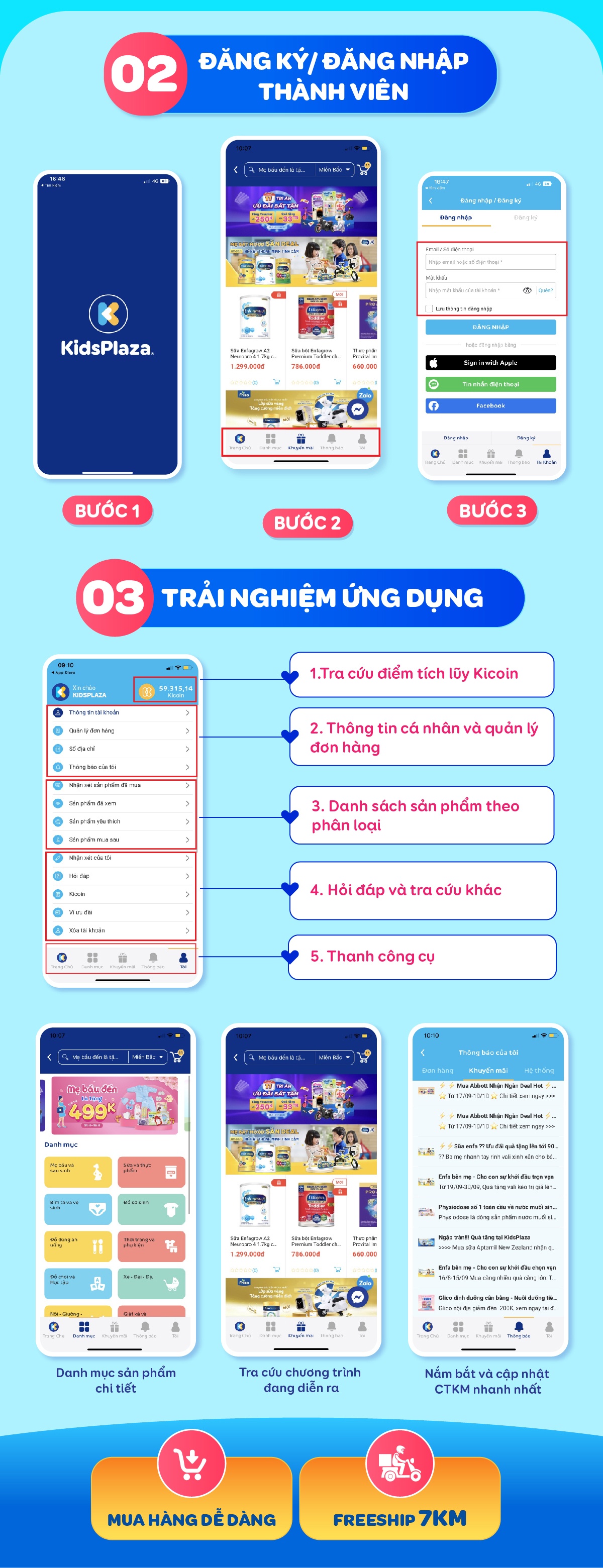 Tải app Mobile - Kids Plaza | Kids Plaza
