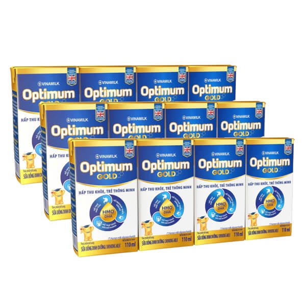 Sữa bột pha sẵn Optimum Gold 4x110ml - KidsPlaza